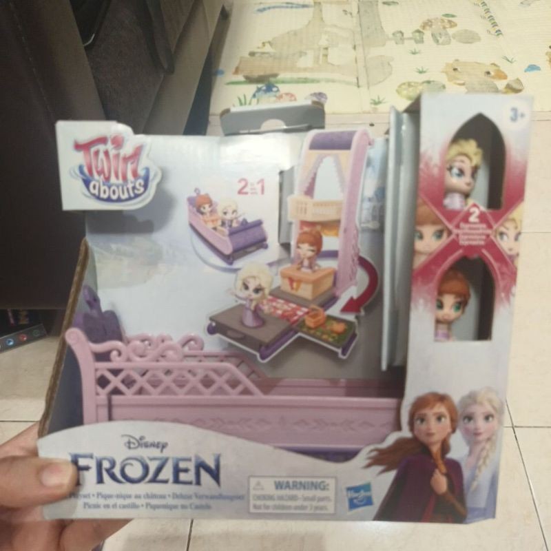 Jual DISNEY FROZEN PICNIC PLAYSET SLED TO CASTLE ELSA ANNA ORIGINAL ...