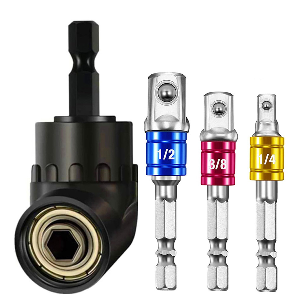 Jual Impact Grade 105 Degree Angle Screw Driver Socket Holder Adapter ...