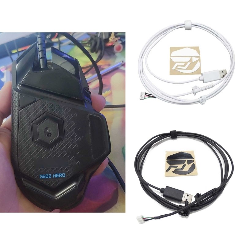 Jual USB Mice Line, USB Mouse Cable and Mouse Feet Skates Replacement ...