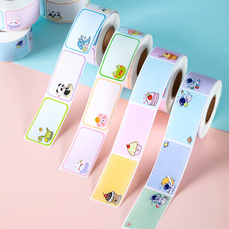 Jual RINEFE (SLN01) Stiker Sticker Label Nama Persegi Panjang isi 250 ...