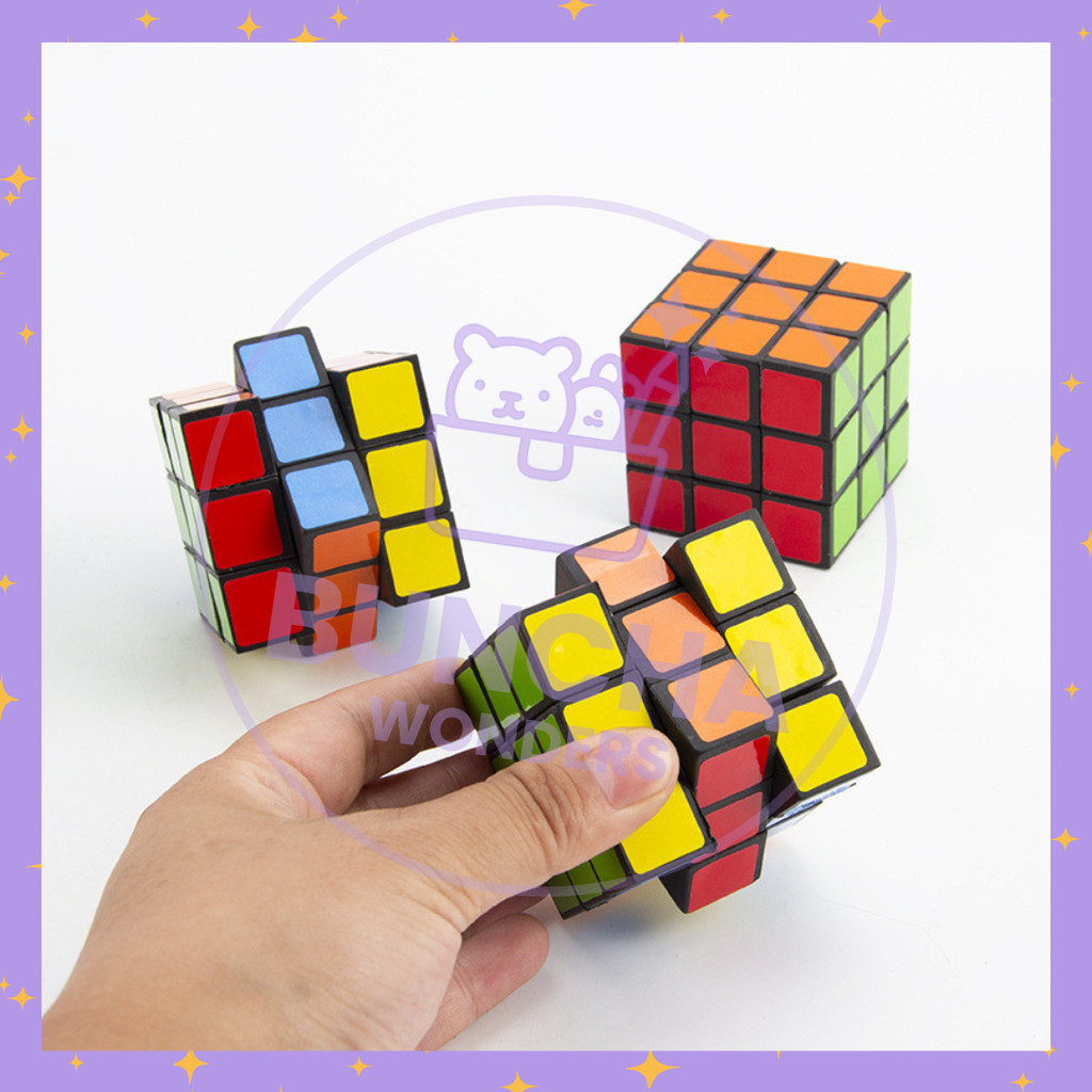 Jual BW PROMO - Rubik 3x3 Cube Edukasi Warna Stickerless Doff - Cocok ...
