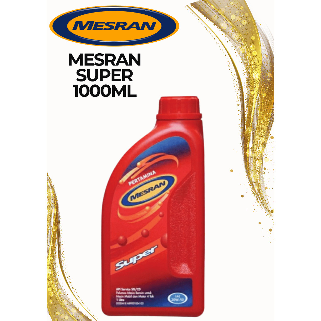 Jual Oli Pertamina Mesran Super 1L | Shopee Indonesia