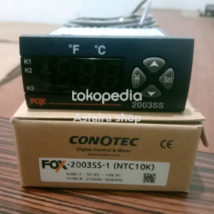 Jual TEMPERATURE CONTROL FOX-2003SS CONOTEC | Shopee Indonesia