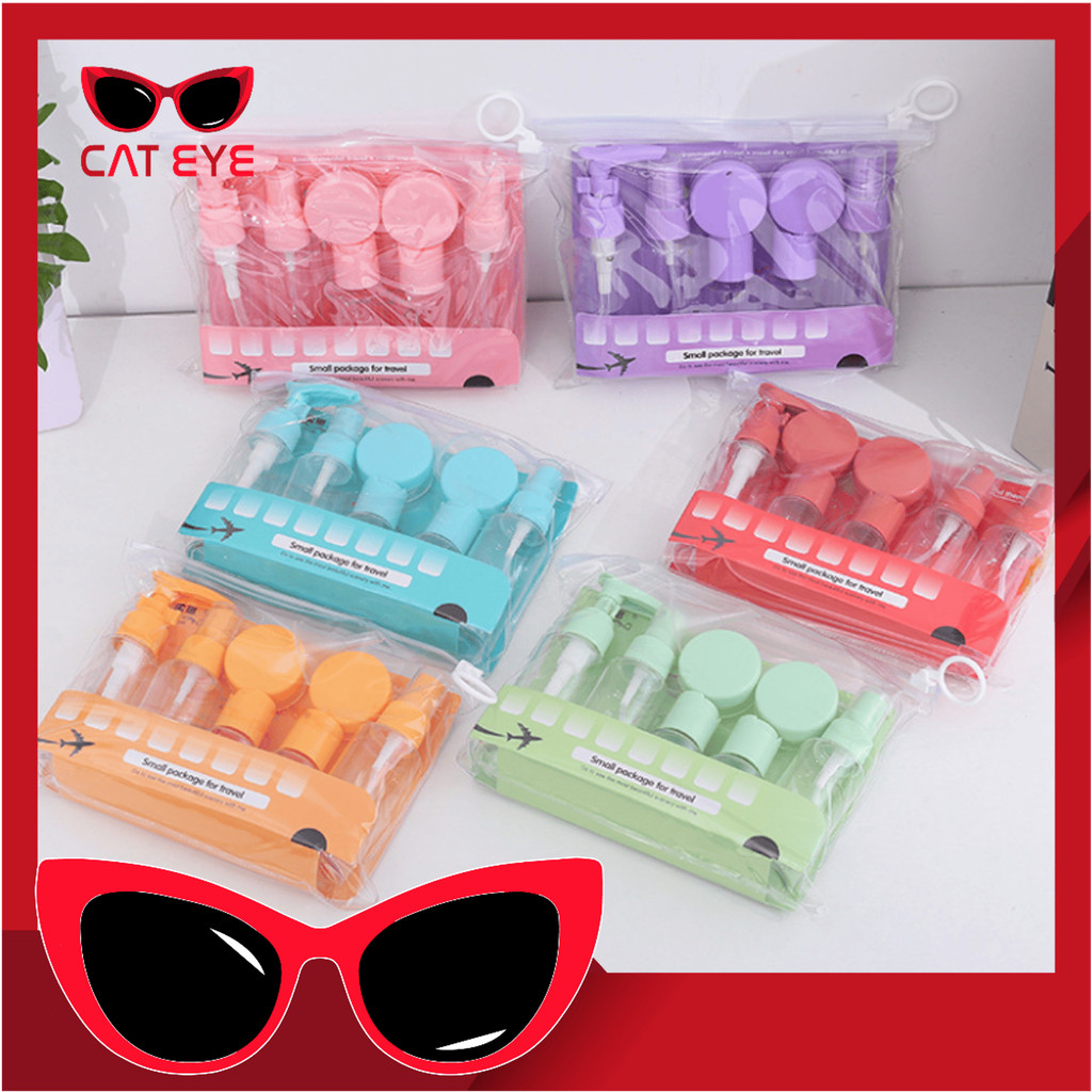 Jual PROMO - 6600 Botol Kosmetik Mini Set / 6 in 1 Travel Toiletries ...