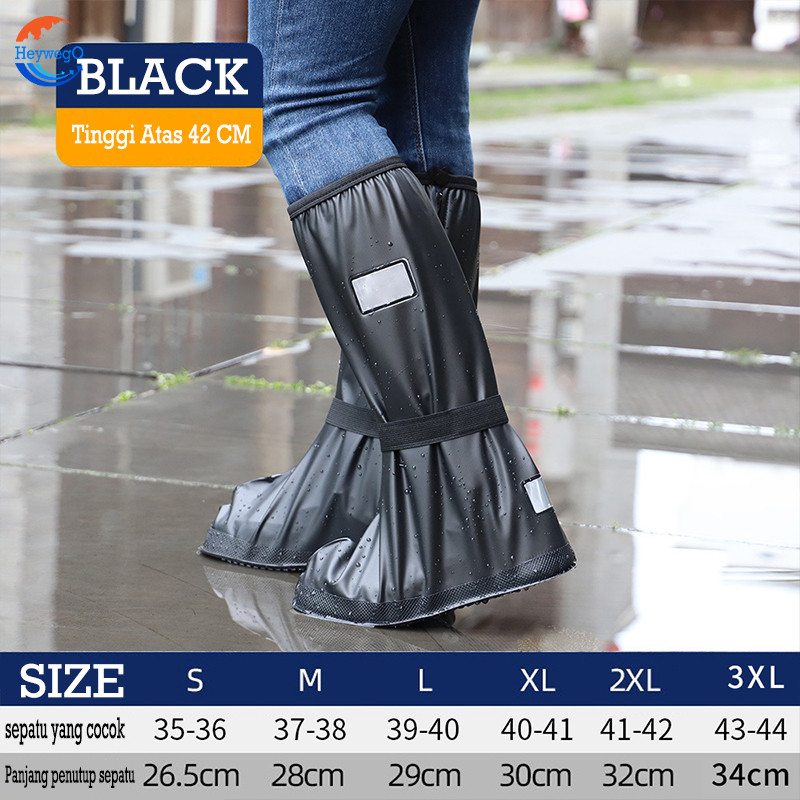 Jual Heywego Jas Hujan Sepatu Boot Rain Shoes Cover Sepatu Dengan ...