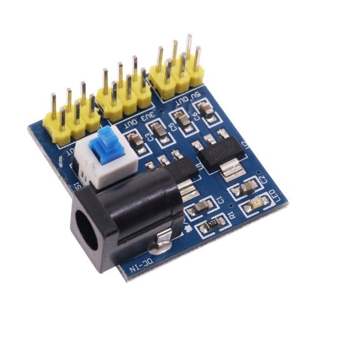 Jual Multi Output Voltage DC 12V to 3.3V 5V 12V Step Down Power Module ...