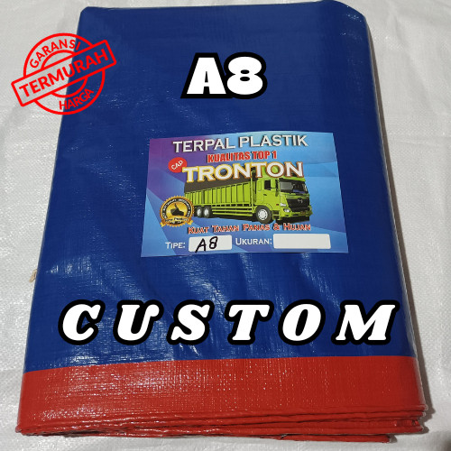 Jual Tenda Terpal Tronton A8 Custom Meteran Plastik Tebal Lipat Lembaran Korea Biru Murah Untuk ...