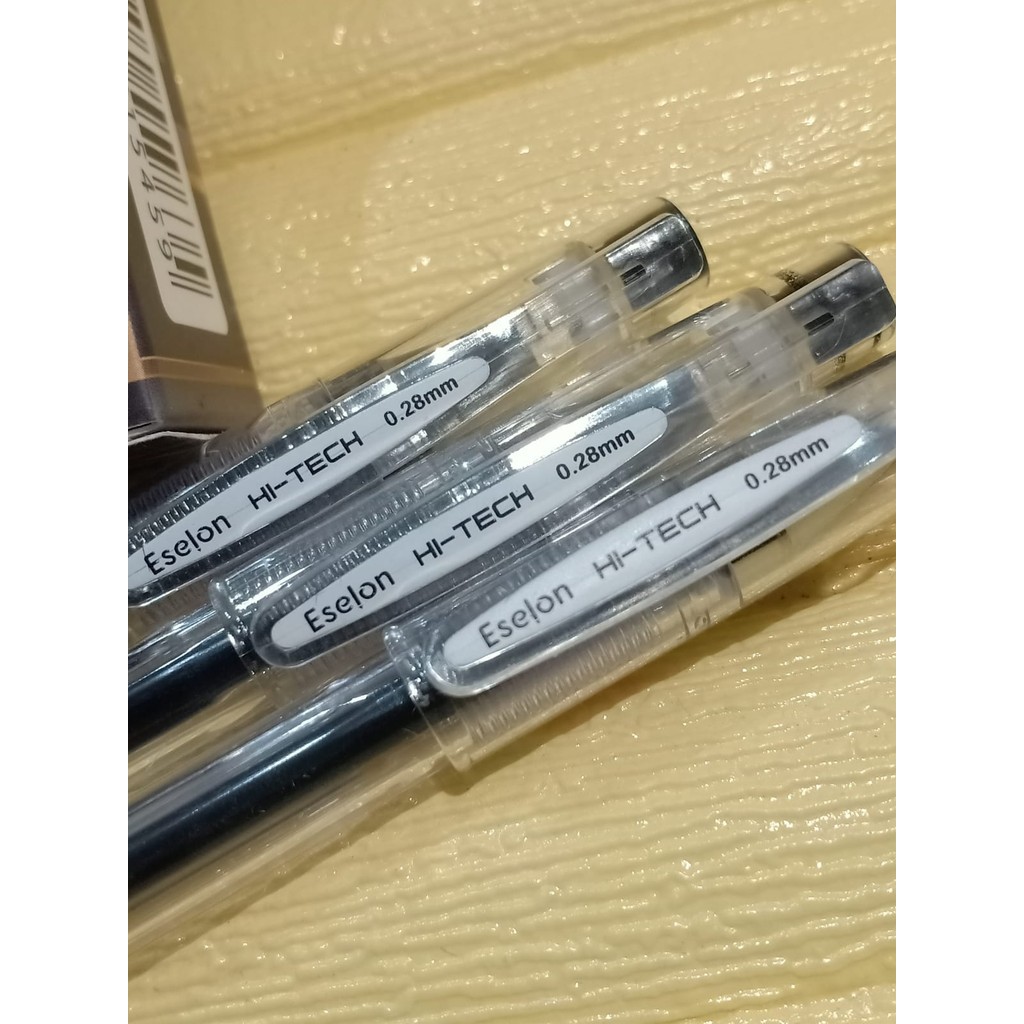 Jual BOLPEN / PULPEN HI-TECH / BALLPOINT HITEC ESELON 0.28MM (SATUAN ...