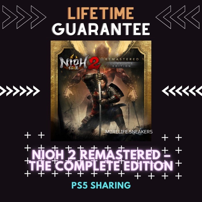 Jual NIOH 2 Remastered The Complete Edition, PS5 Digital Sharing ...