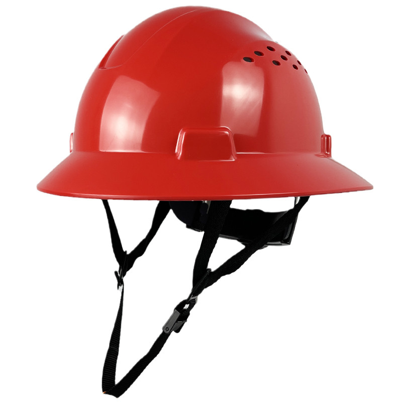 Jual Full Brim Hard Hat for Engineer, Construction Work Cap for Men, CE ...