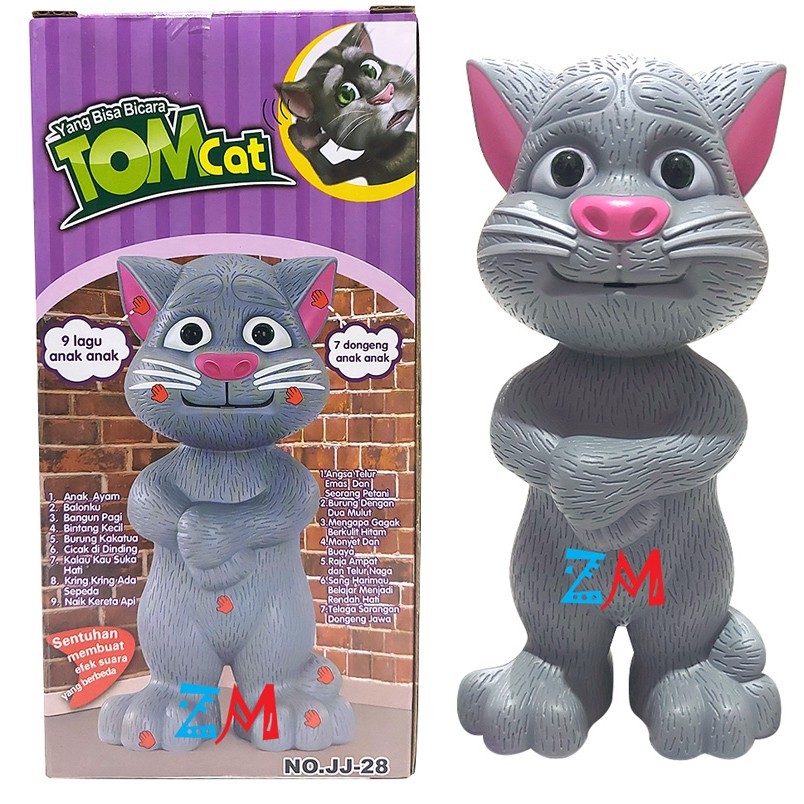 Jual Mainan Anak Talking Tom JJ-28 - TOMCAT Bahasa Indonesia Bernyanyi ...