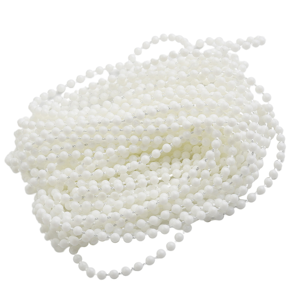 Jual 10 Meters Plastic Roller Blind Roman Vertical Shade Beaded Chain ...