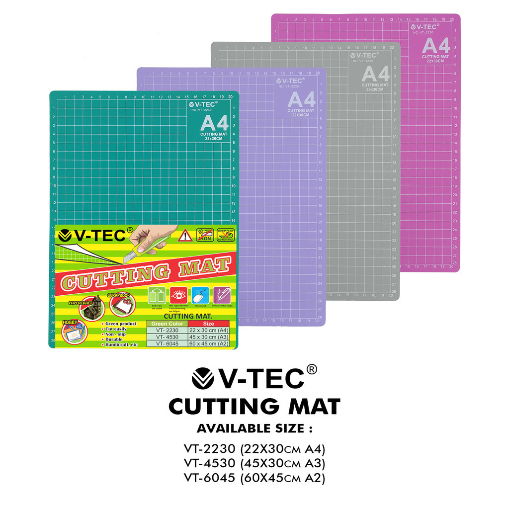 Jual V-Tec Cutting Mat VT-2230 Ukuran A4 | Shopee Indonesia