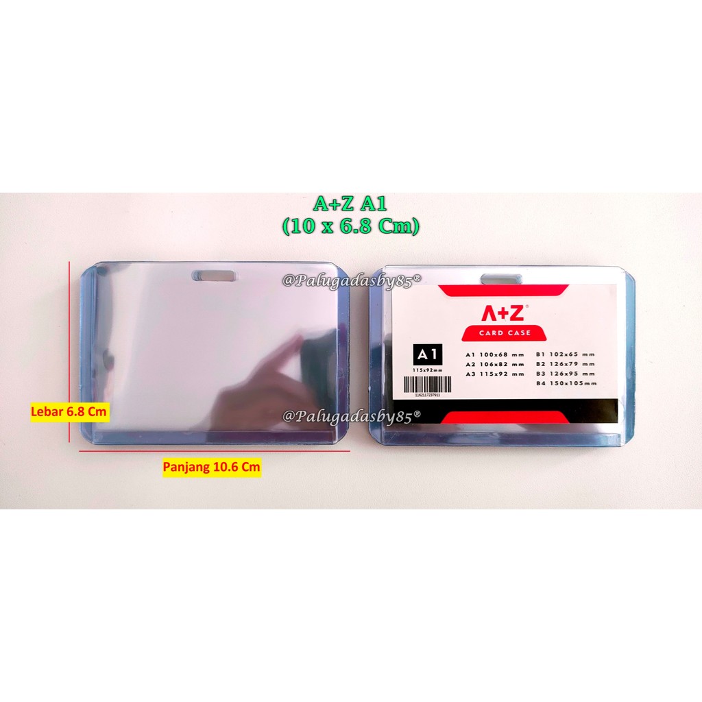 Jual (1 Pak isi 20 Pcs) GROSIR Name Tag A1 100 x 68 Mm / Name Tag A+Z ...