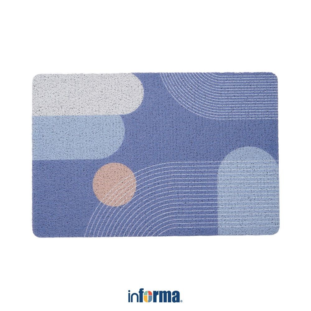 Jual Informa 40X60 cm Keset Outdoor Pvc Geo Deco Bathmat Motif Kain Lap ...
