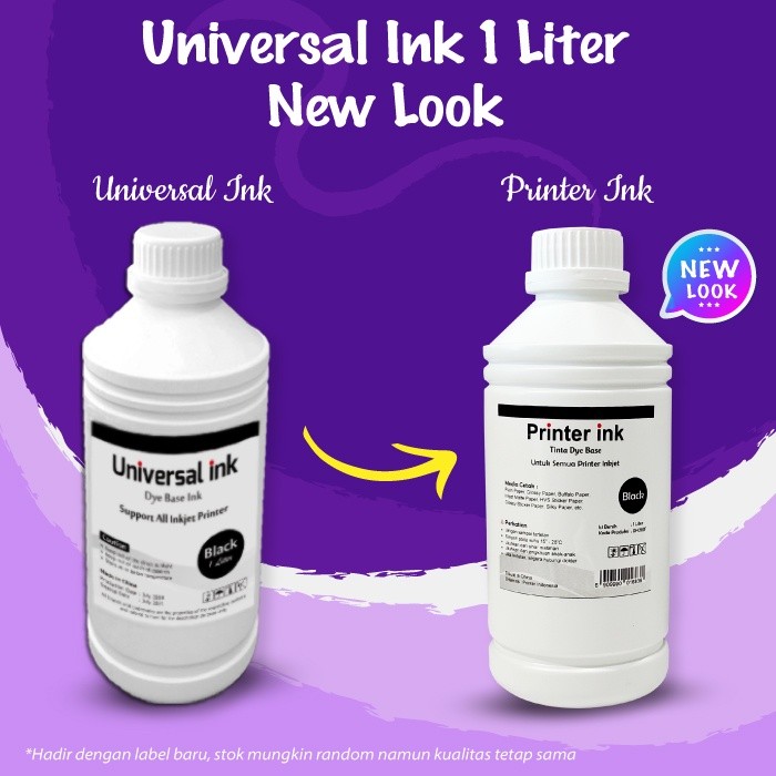 Jual FixPrint Tinta 1 Liter Refill Dye Base Printer L120 L360 L565 ...