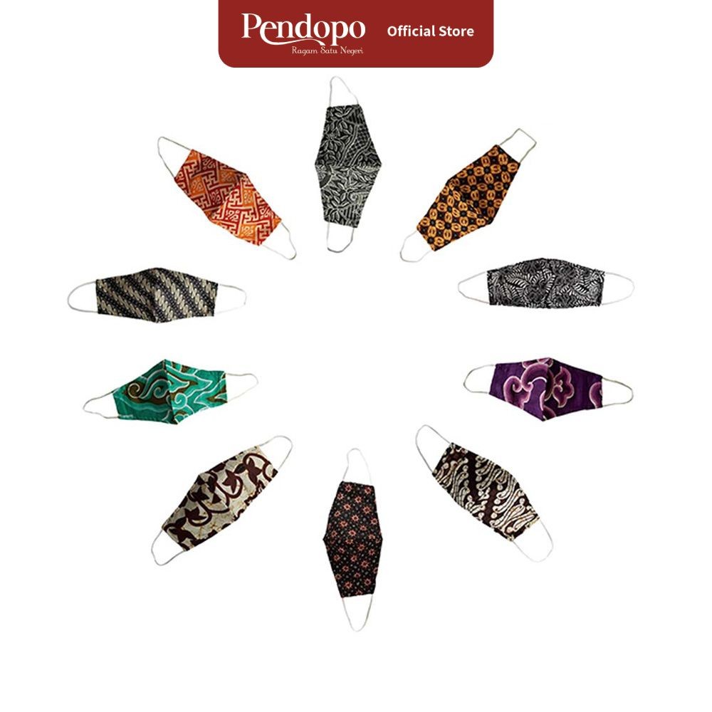 Jual Pendopo Masker Batik Duckbill 3 Lapis | Shopee Indonesia
