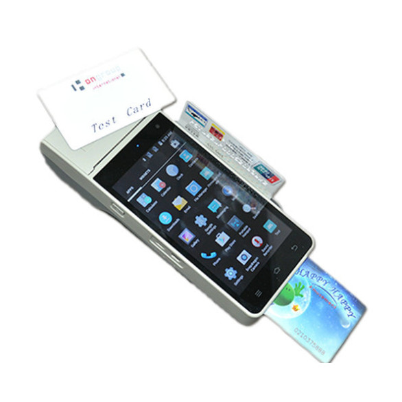 Jual 4G English version POS handheld payment terminal Contact IC+NFC ...