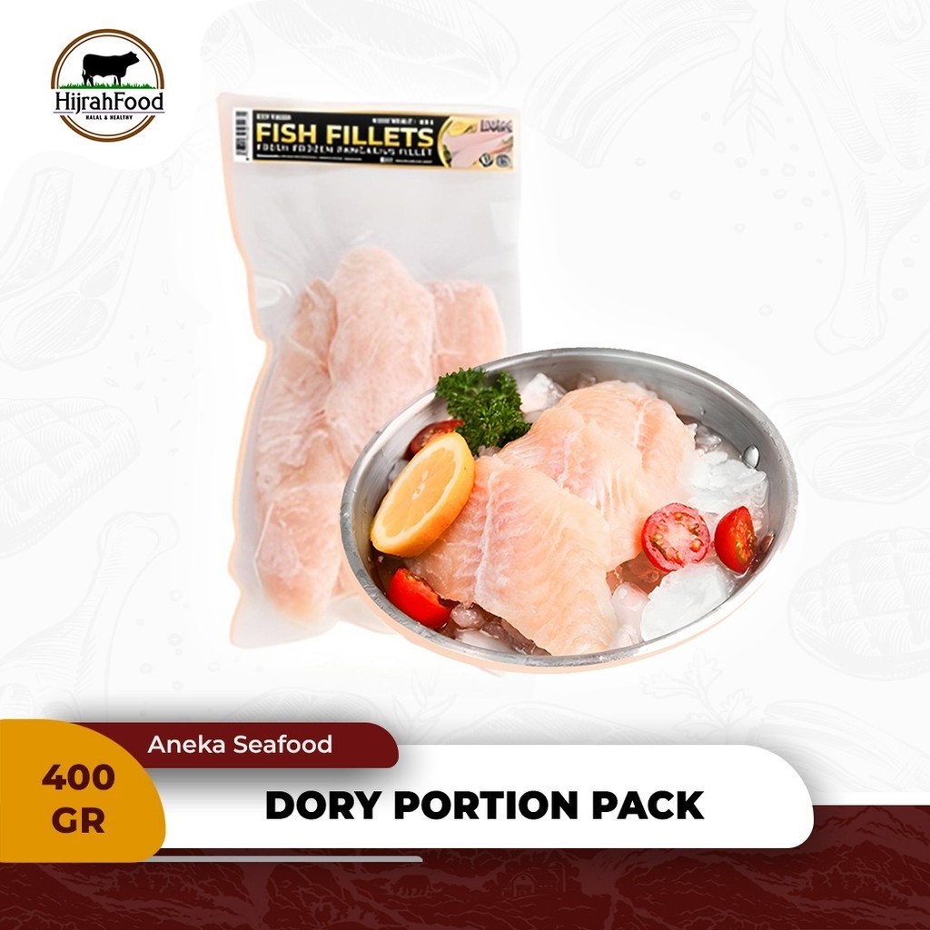 Jual Seafood Lovers Ikan Dory 400 gr Fillet Portion Cut BL Pangasius ...