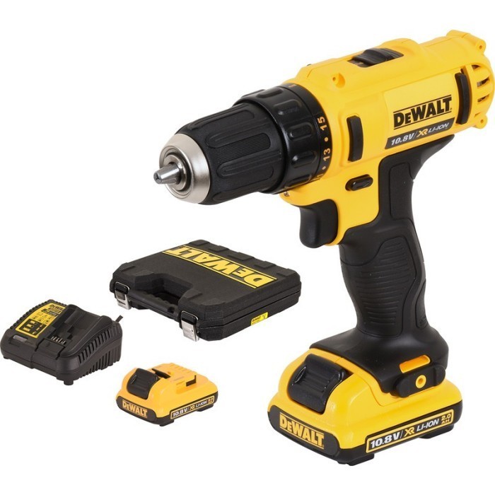 Jual MESIN BOR BATERAI CORDLESS DRILL DRIVER DCD710D2 DEWALT DCD 710 D2 ...