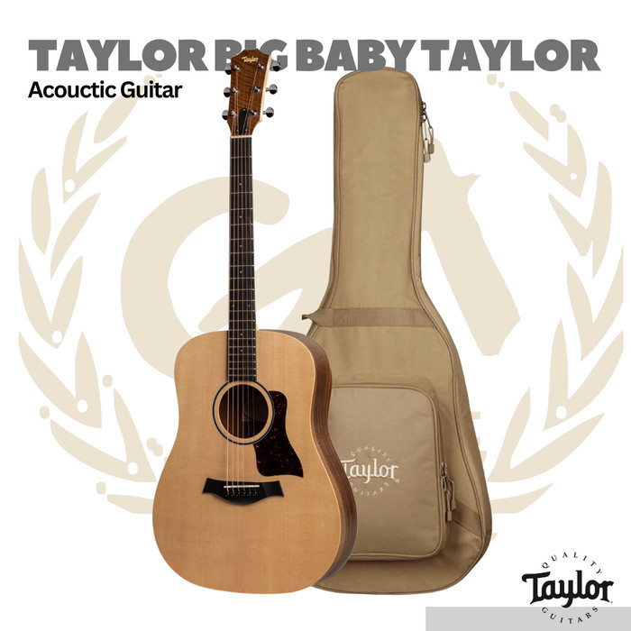 Jual Taylor Big Baby Taylor Acoustic Guitar w/Bag - Gitar Akustik ...