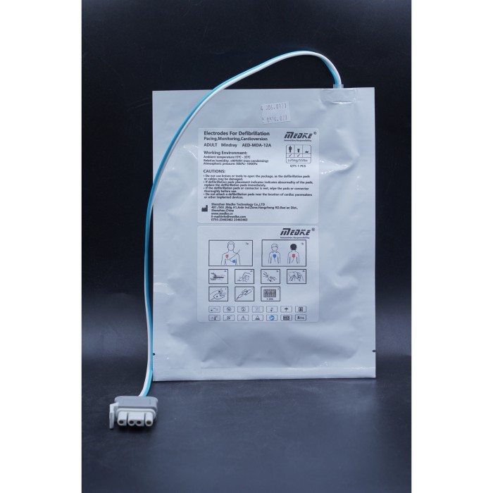 Jual Medke AED-MDA-12A Mindray CN535 Disposable AED Pads Adult Dewasa ...