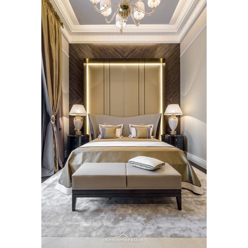 Jual Backdrop Kamar Tidur Mewah - Hotel Wallboard Dekorasi Dinding ...