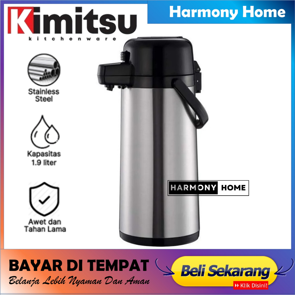 Jual TY84ES Termos Setenliss KIMITSU KVF-190 1,9 Liter Termos Hot ...