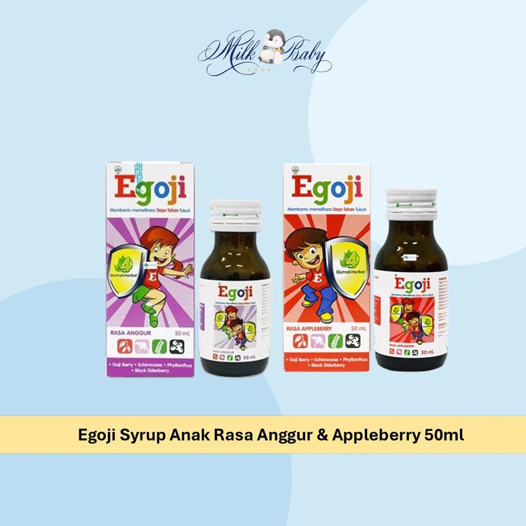 Jual Egoji Syrup Anak Rasa Anggur & Appleberry 50ml - Multivitamin Anak ...