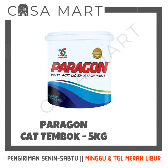Jual Cat Paragon 5kg / Tembok Dinding Wall Paint 5kg | Shopee Indonesia