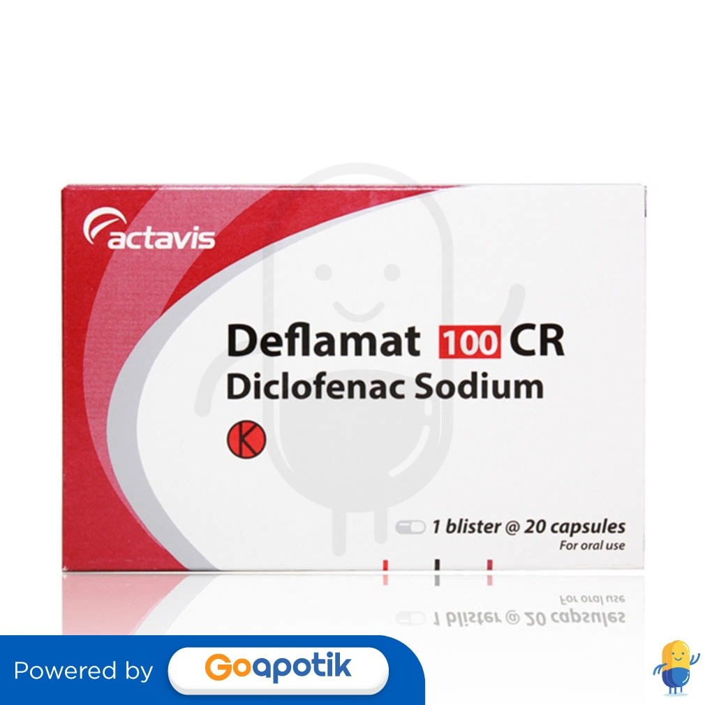 Jual Deflamat Cr 100 Mg Box 20 Kapsul | Shopee Indonesia