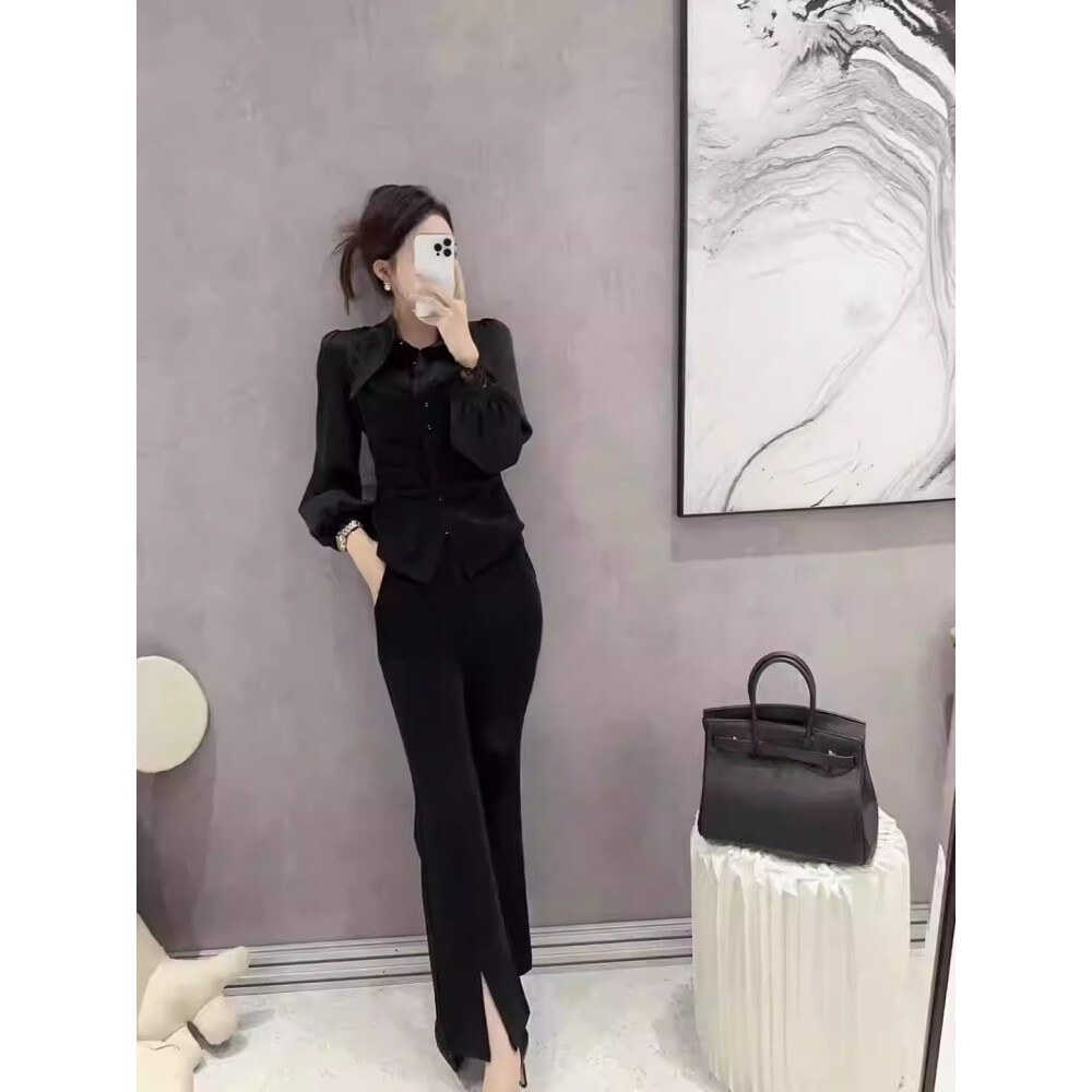 Jual FADFAD Jumpsuit Elegan Celana Panjang Lengan Panjang Tinggi ...
