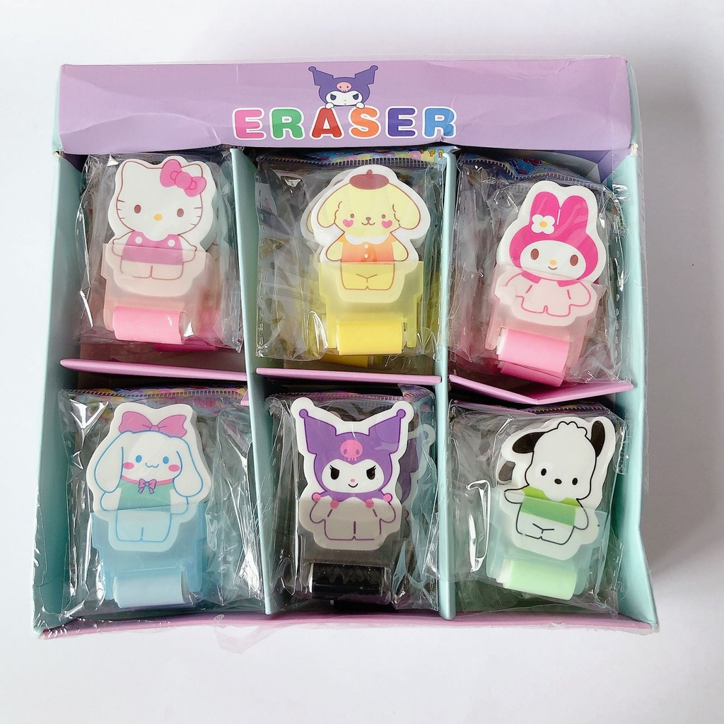 Jual Roller Eraser Karakter Penghapus Roll Motif Sanrio | Shopee Indonesia