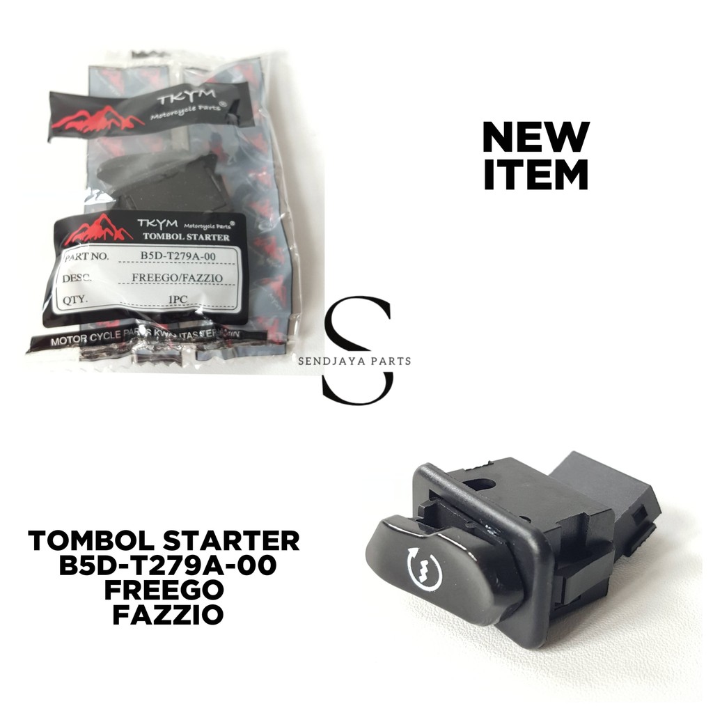 Jual TOMBOL STARTER FREEGO FAZZIO SPAREPART TKYM | Shopee Indonesia