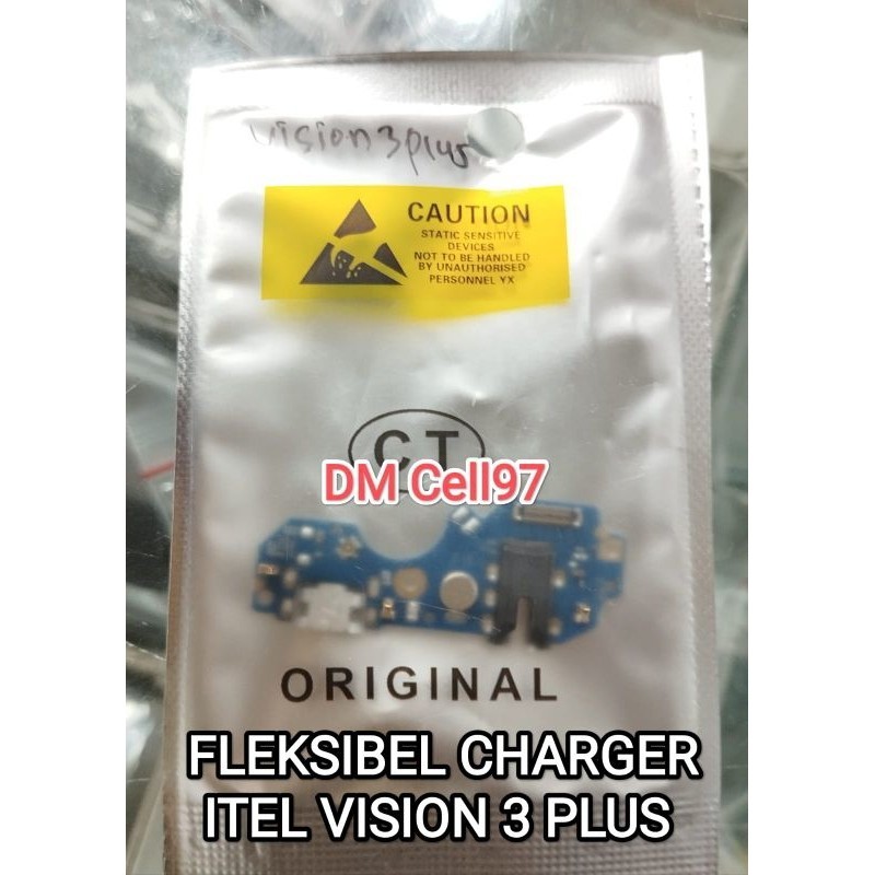 Jual PAPAN CHARGER + IC ITEL VISION 3 PLUS ORI + MIC PAPAN KONEKTOR CAS ...