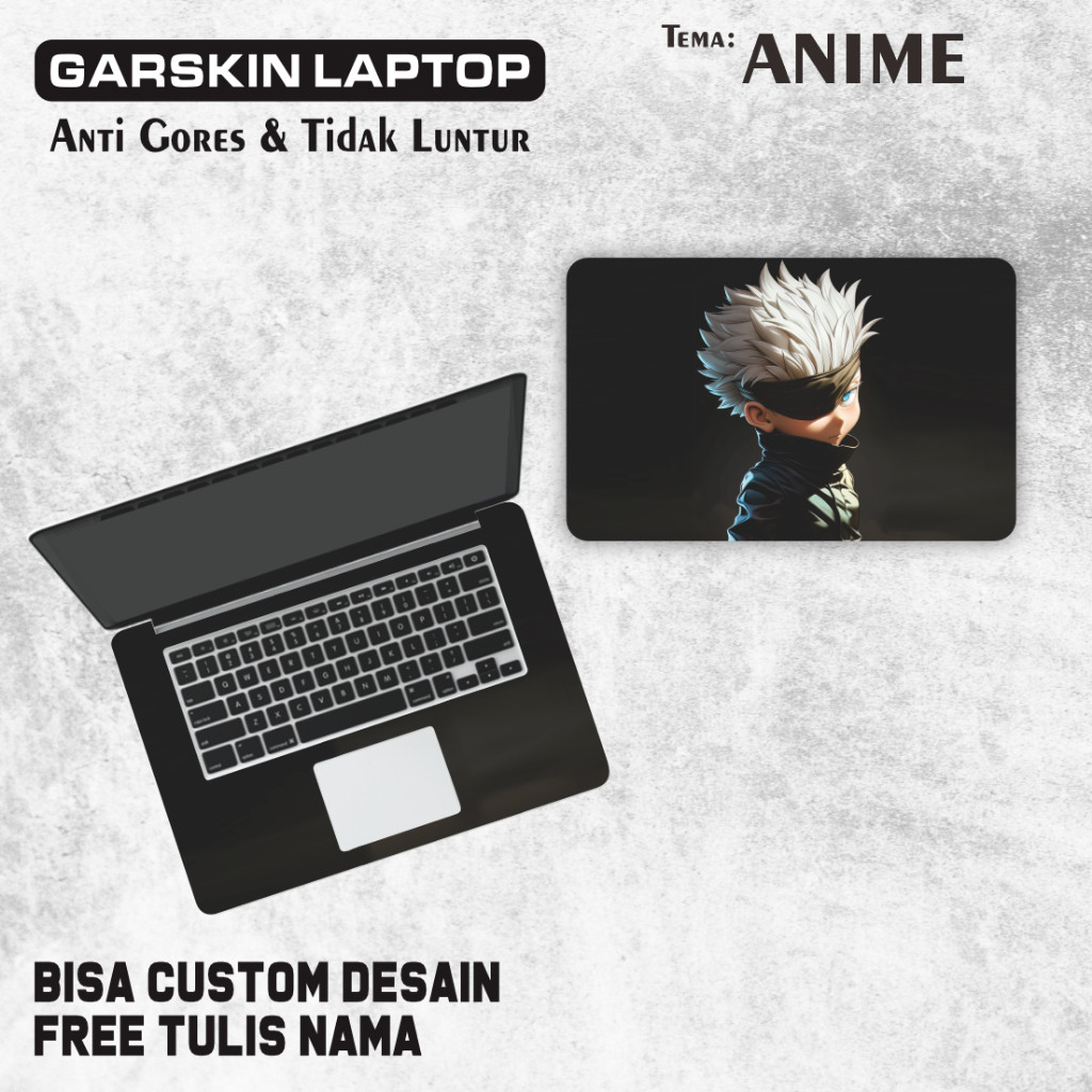 Jual Garskin Stiker Cover Protector Notebook Laptop Tema Anime Keren ...