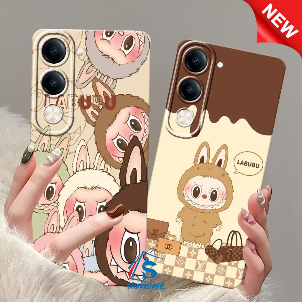 Jual [SHARK CASE] Softcase VIVO Y04 4G 2025 / Y29S 4G 2025 Motif Labubu ...