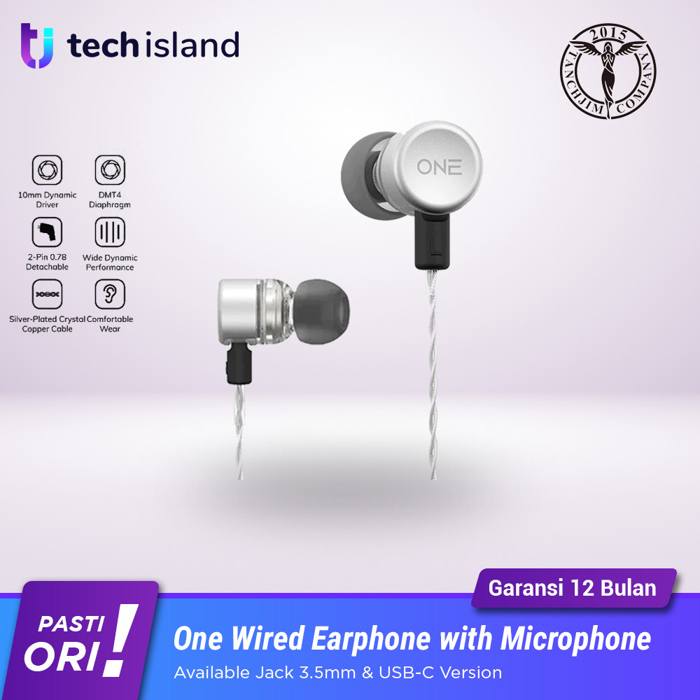 Jual Tanchjim One 10mm DMT4 with Mic Jack 3.5mm / DSP USB-C Dynamic ...