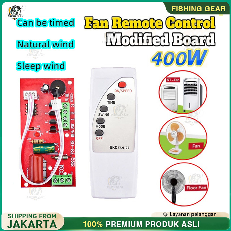 Jual Modul PCB Kipas Angin Yundai Kit Remote Kipas Angin Multi Unversal ...