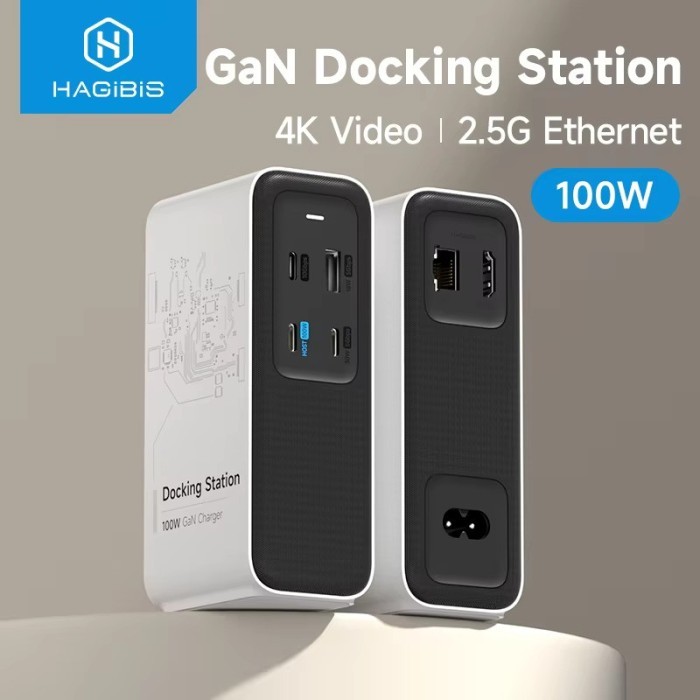 Jual Hagibis 100W GaN Docking Station for Switch ROG Ally Steam Fast ...