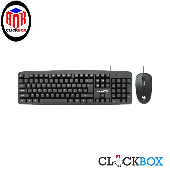 Jual VenomRX BK777 Basic Keyboard Combo | Shopee Indonesia