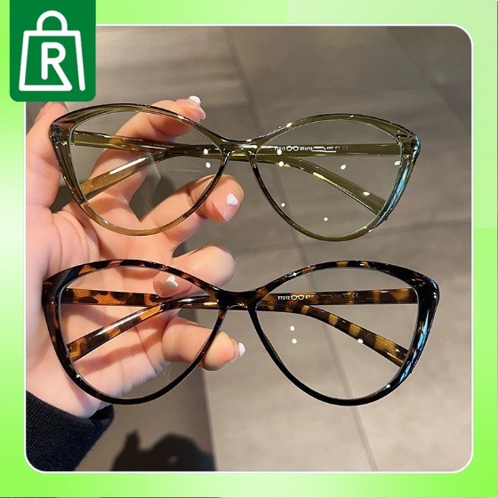 Jual Kacamata Anti radiasi model Cat Eye Kacamata Korea wanita fashion retro Cat eye Eyeglasses ...