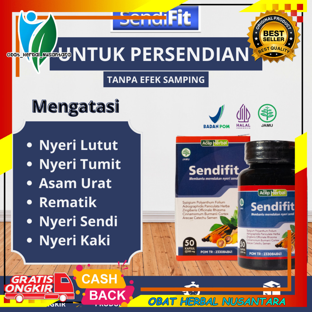 Jual Obat Sakit Lutut, Obat Nyeri Sendi, Obat Pegal Linu & Encok Dengan ...