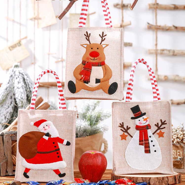 Jual Totebag Tote Bag Chirstmas Tas Hampers Natal Goodie Bag Souvenir ...