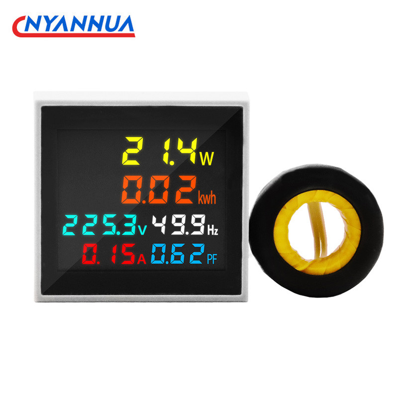Jual 6 in1 Mini Electronic Watt-Hour Meter Voltage Current Power ...