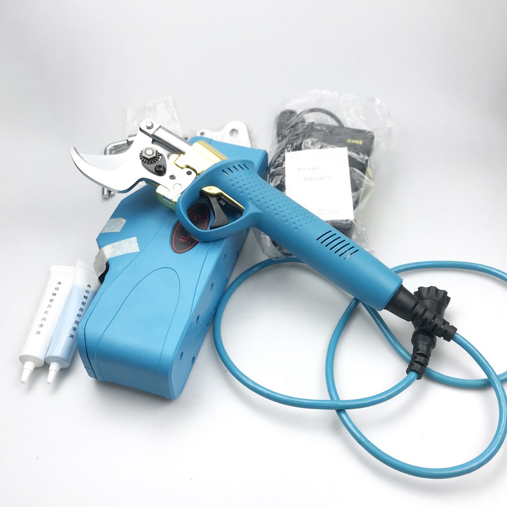 Jual Electric pruner wire lithium battery cordless shear electric ...