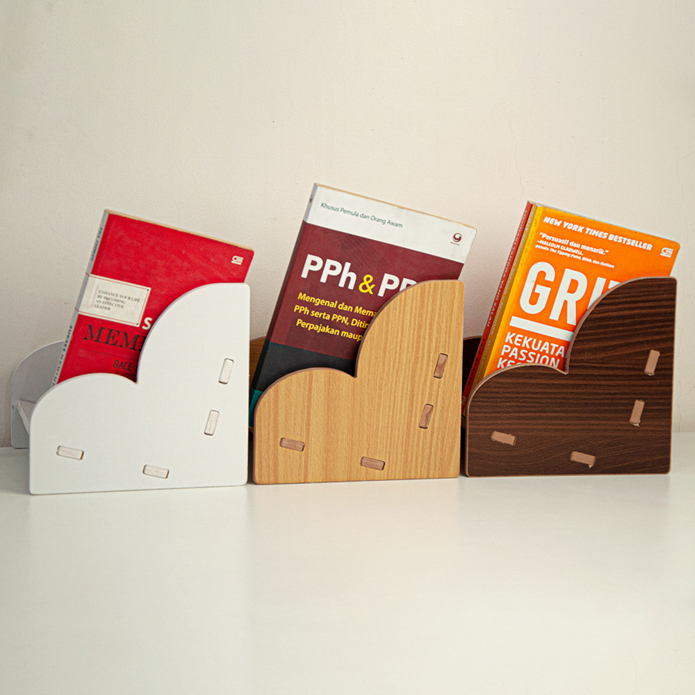 Jual Rak Buku Mini Stationery Organizer Meja Serbaguna Aestethic ...