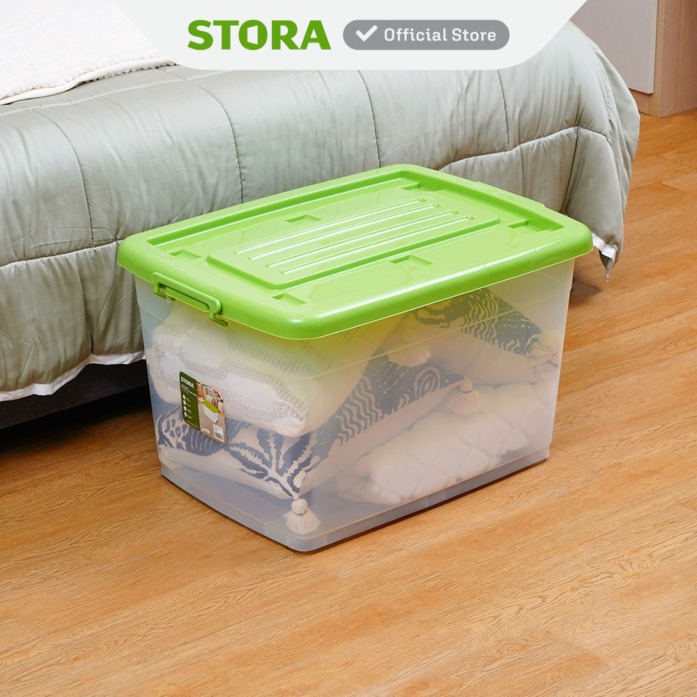 Jual Stora Kotak Penyimpanan Dengan Roda Container Box Kotak Serbaguna ...