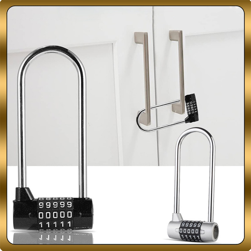 Jual Bentuk U Gembok Kombinasi Gembok Nomor 5 Digit Gembok Angka ...