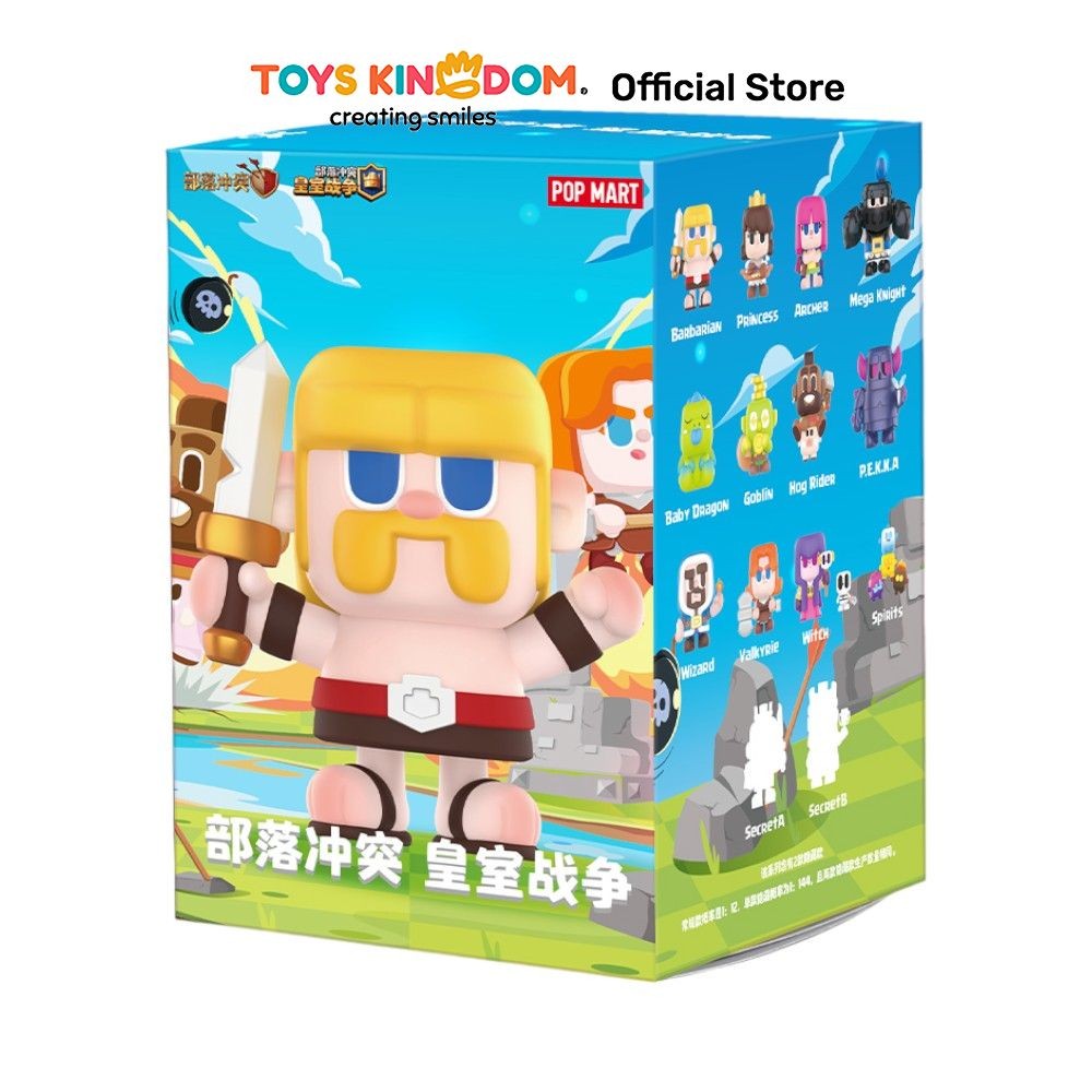 Jual Toys Kingdom Pop Mart Minifigure Clash Of Clans Clash Royale ...